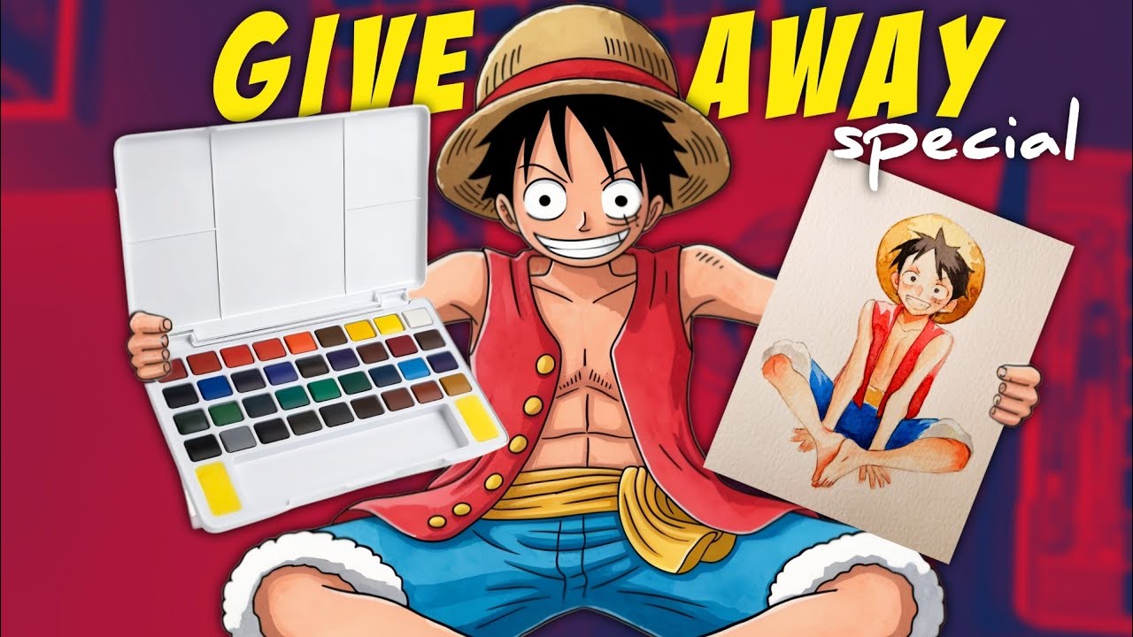 Best Watercolors for Anime Drawings! Review & GIVEAWAY (50k special ...