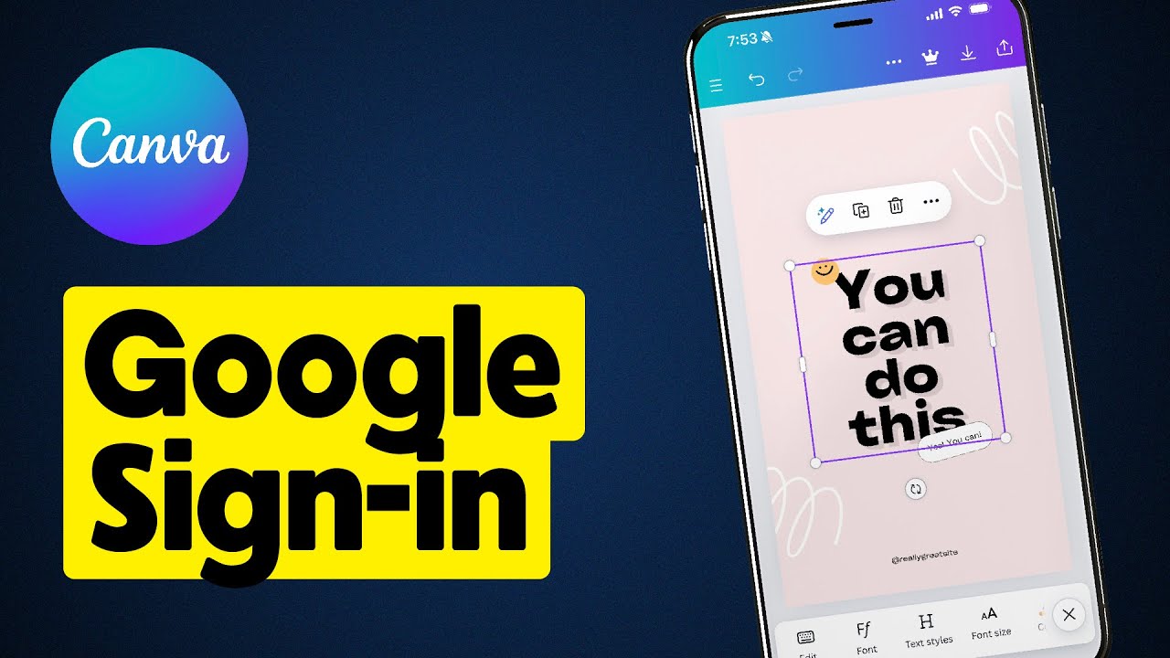 How to Login to Canva with Google Account - YouTube