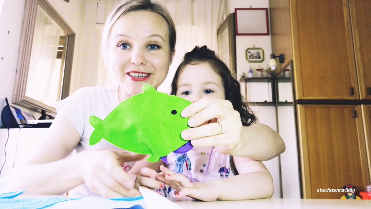 Slippery Fish Song With Puppets For Kids - YouTube