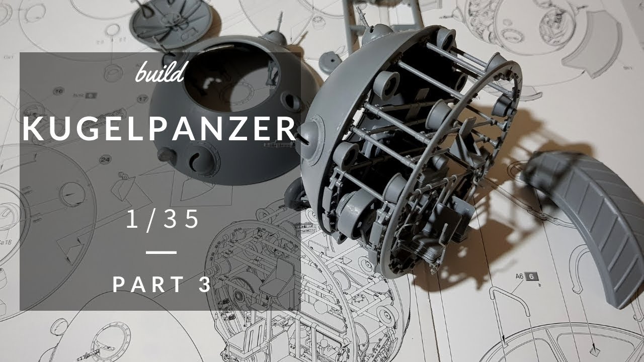Miniart 1/35 Kugelpanzer 41(r) (40006) Build - Part 3 - YouTube