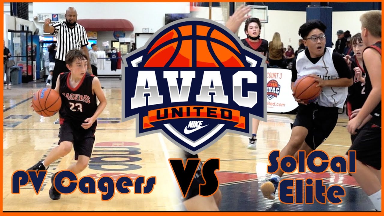 AVAC United 2021 | PV Cagers vs SoCal Elite | 14u 8th Grade Boys Bronze ...