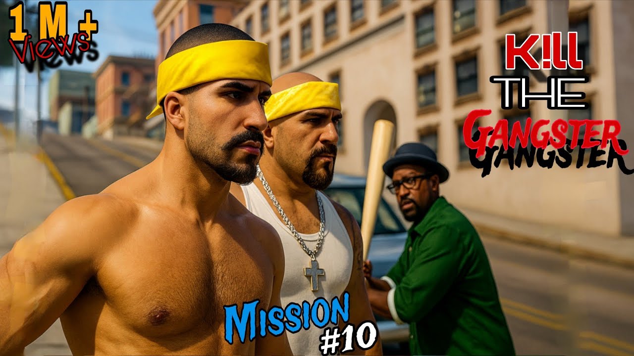 Cj K!ll The Gangster Epic Action Mission 10 🔥 Android 📱 - YouTube