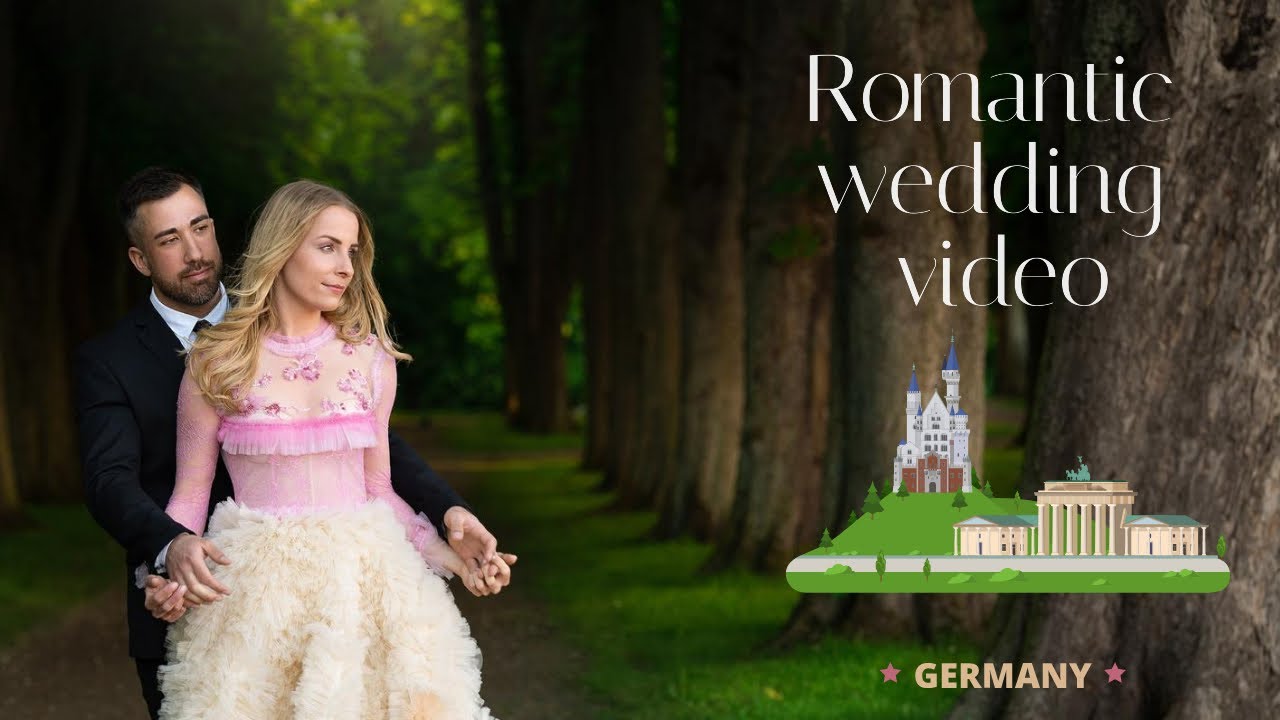 Romantic wedding video | Amazing wedding location | Drone footage ...