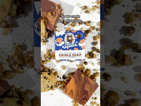 We FINALLY made EDIBLE soap 🍪