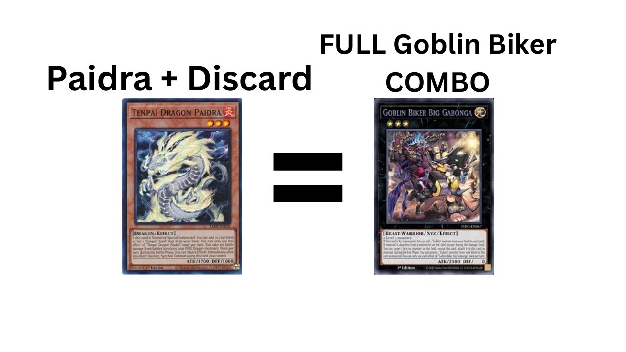 Tenpai Dragon Goblin Biker Fiendsmith COMBO - YouTube