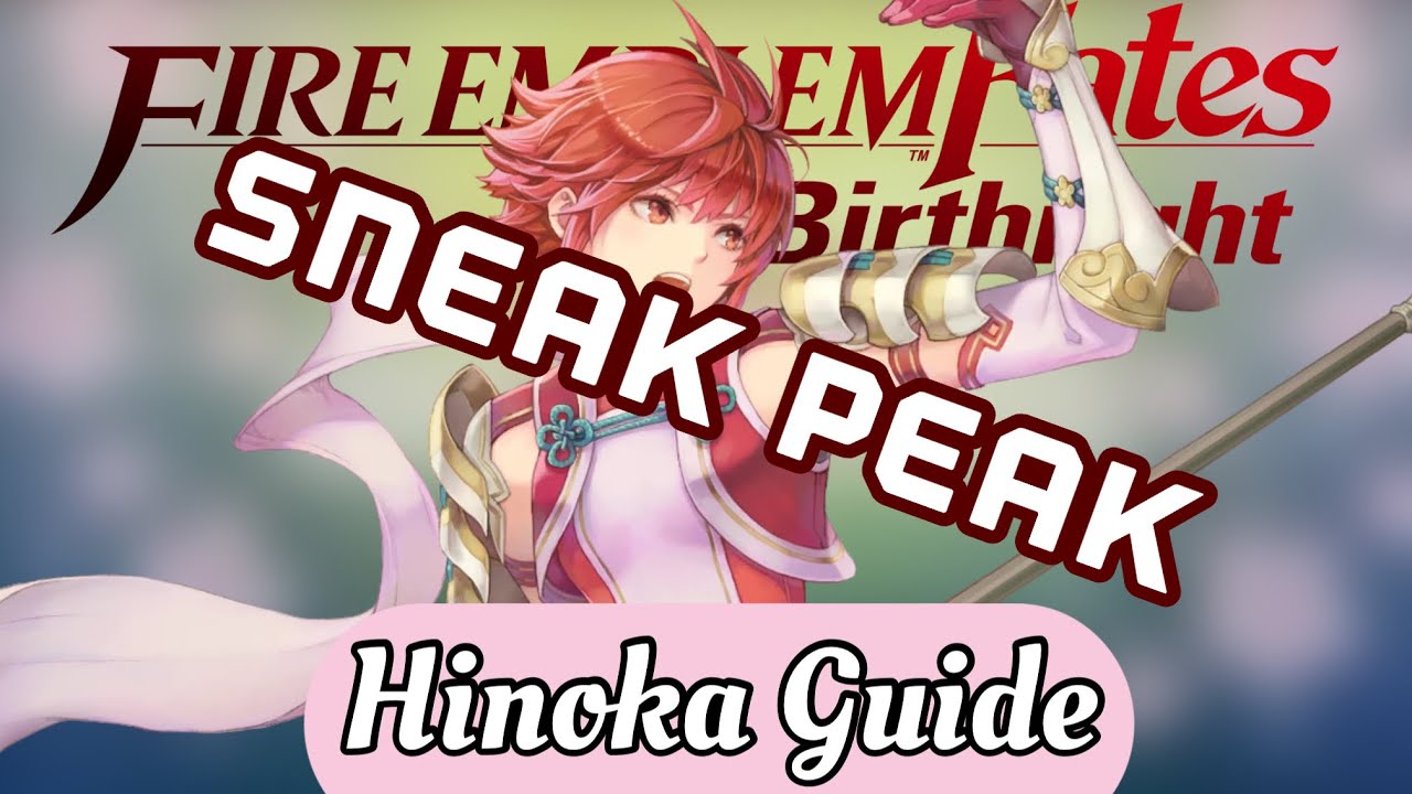 Fire Emblem Fates Birthright | Hinoka Deep Dive Demo - YouTube