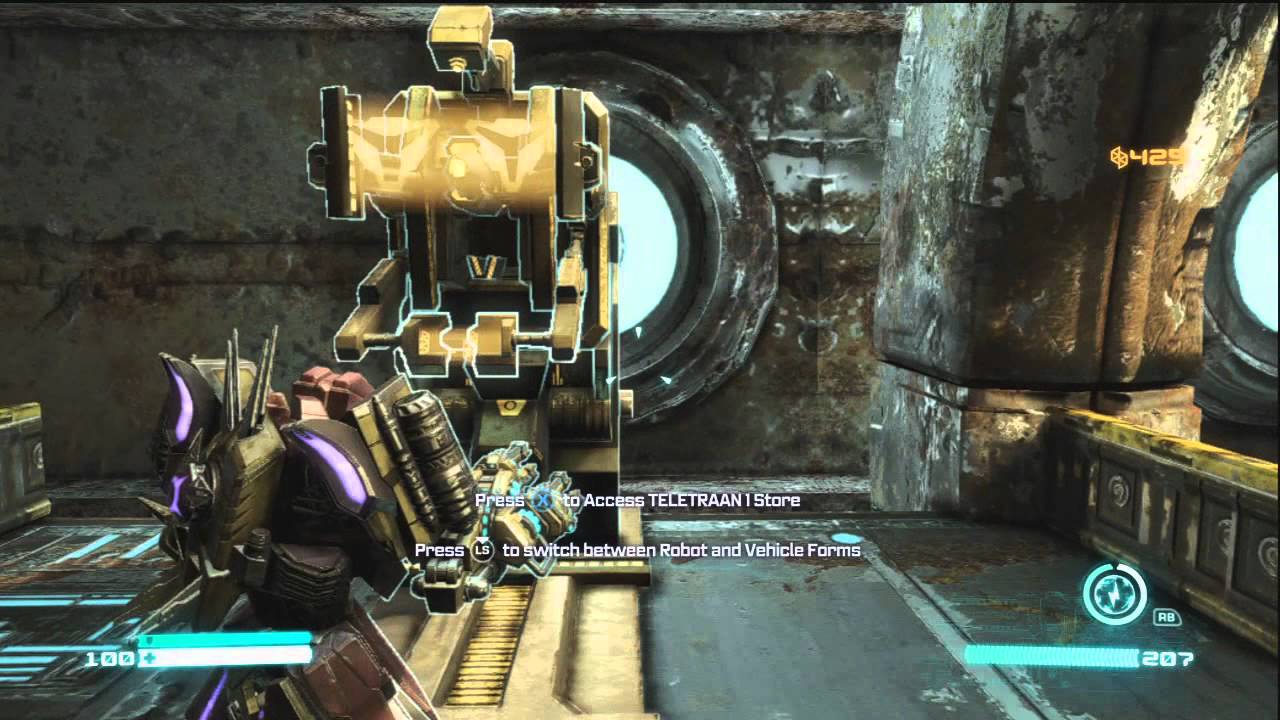 Transformers Fall of Cybertron "Vortex demo" - YouTube