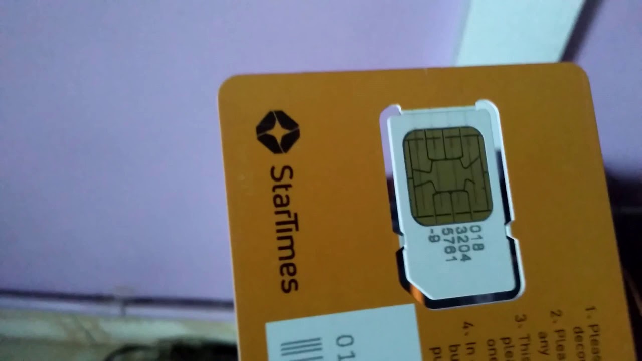 HOW TO CORRECT CARD PROBLEM CHECK CARD ON YOUR STARTIMES/DSTV - YouTube