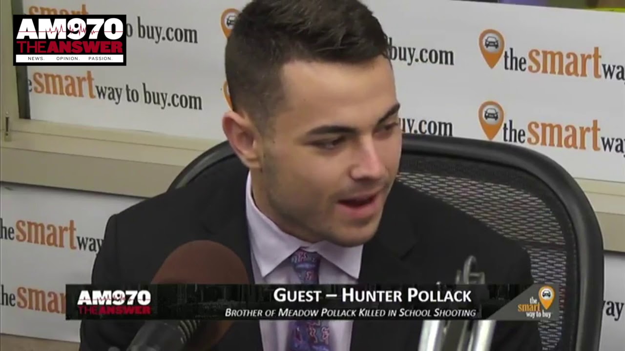 Hunter Pollack - Interview - Piscopo In The Morning 6-26-18 AM 970 The ...