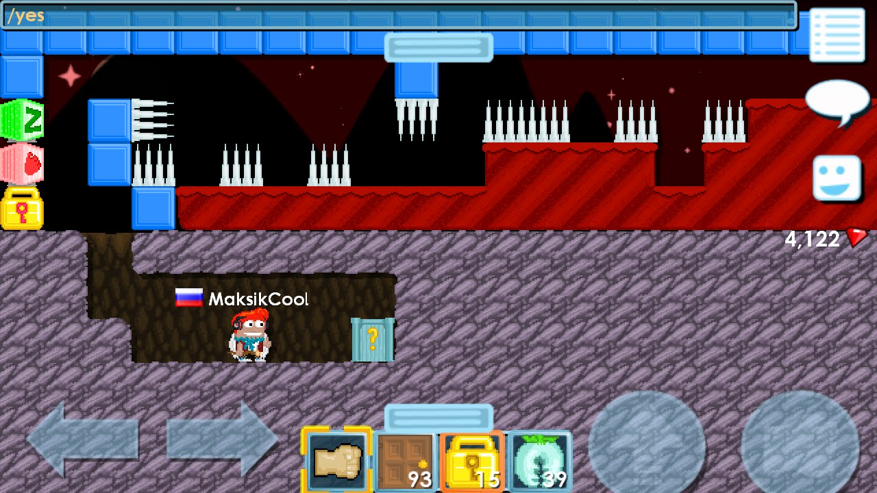 Growtopia:@Hamumu UnderBedRock Parkour - YouTube