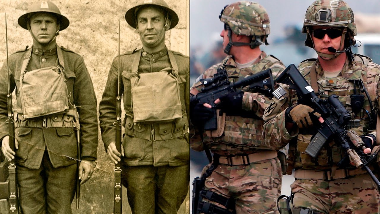 100 Years Evolution of the U.S. Military - YouTube