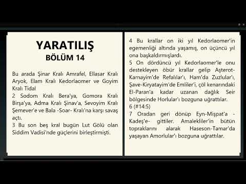 YARATILIŞ, BÖLÜM 14 - İnsan sesi ve metinle konuşulan İncil