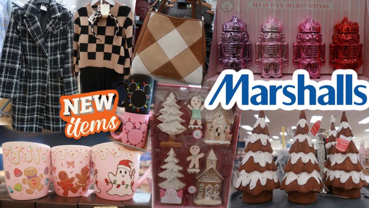 MARSHALLS * NEW FINDS * CLOTHING/DECOR & MORE - YouTube
