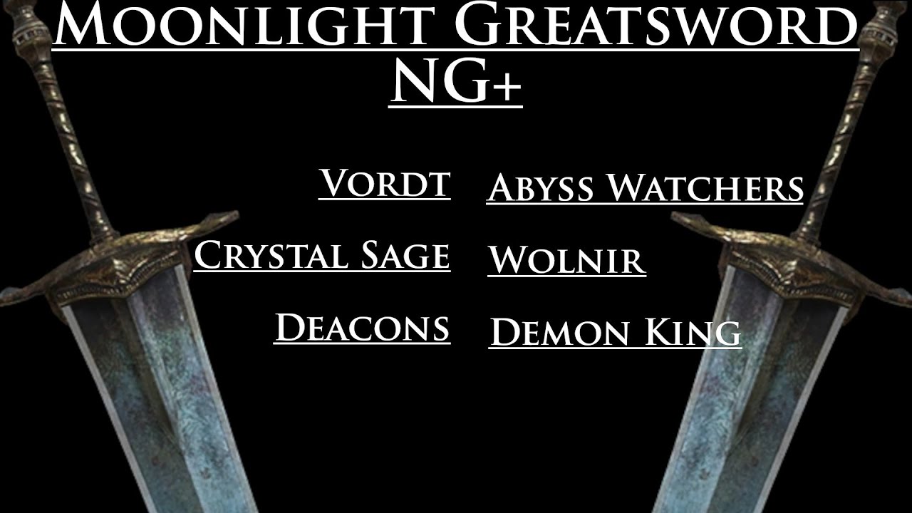 DS3 - Moonlight GS, NG+, First 6 bosses - YouTube