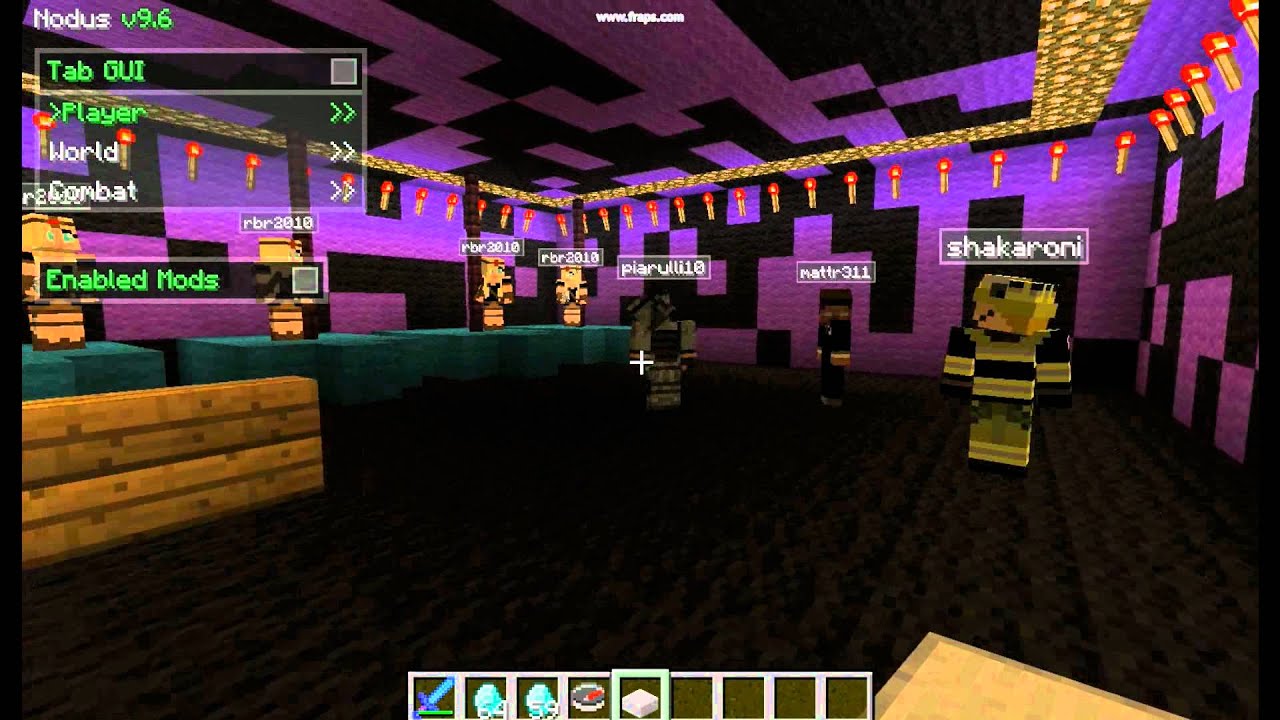 Minecraft strip club - YouTube