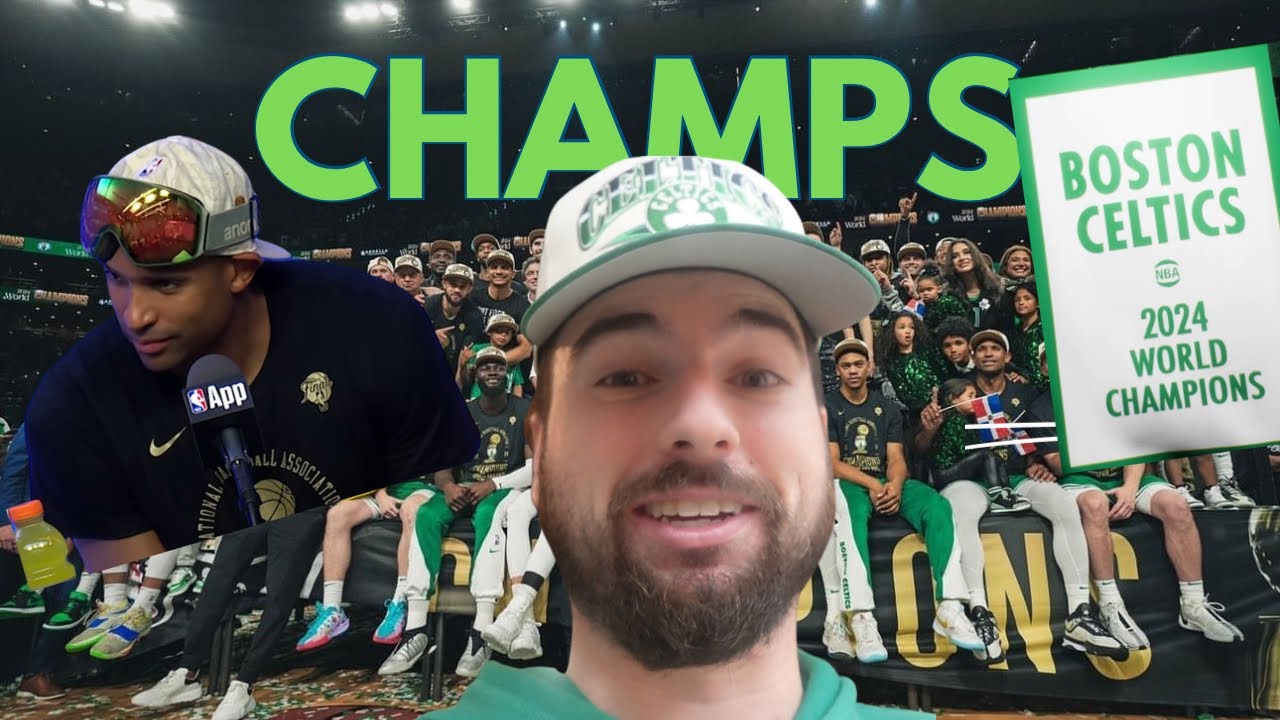 Celtics Won Banner 18!! - YouTube