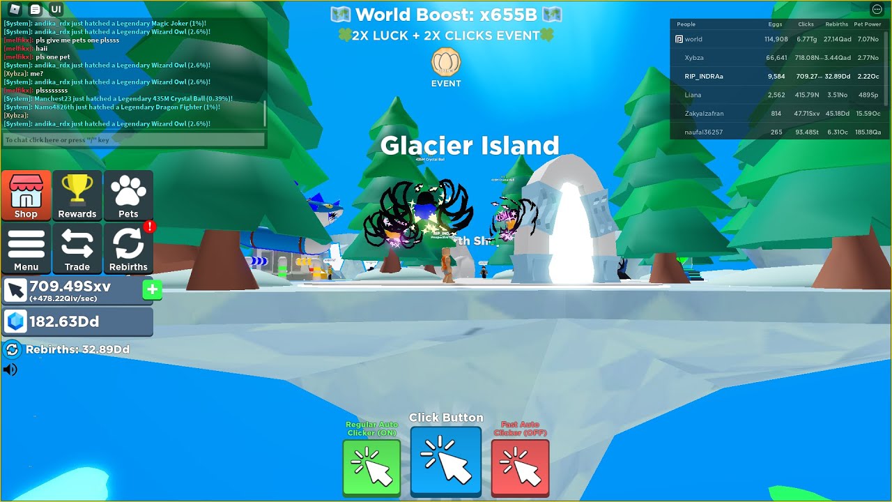 [UPD+X3🥚] ⚡Clicker Simulator Finnaly Glacier Island - YouTube