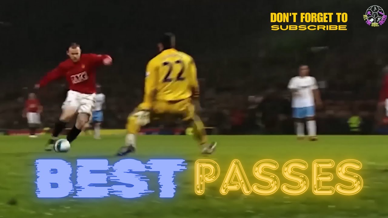 BEST PASSES IN FOOTBALL - YouTube