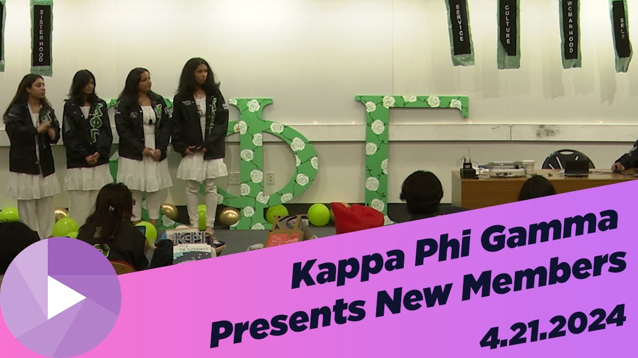 Kappa Phi Gamma New Member Ceremony | 4.21.2024 | UCTV Events - YouTube