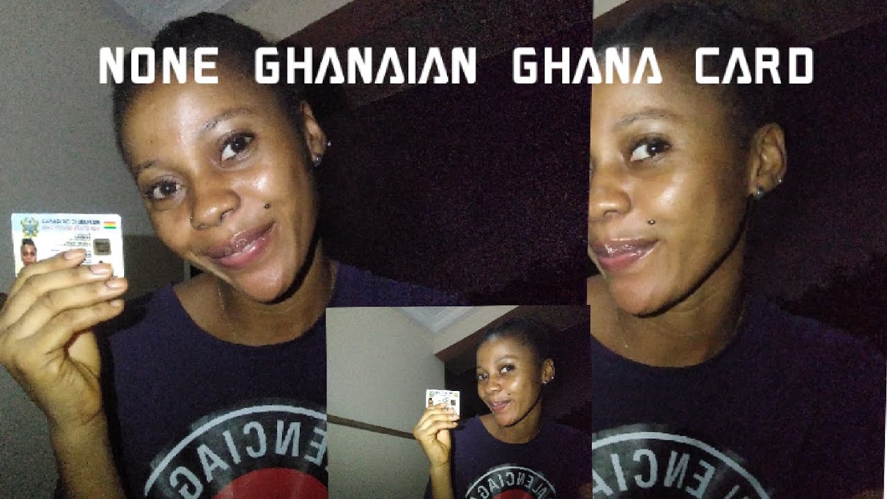 Ghana card to verify my identity on AdSense - YouTube