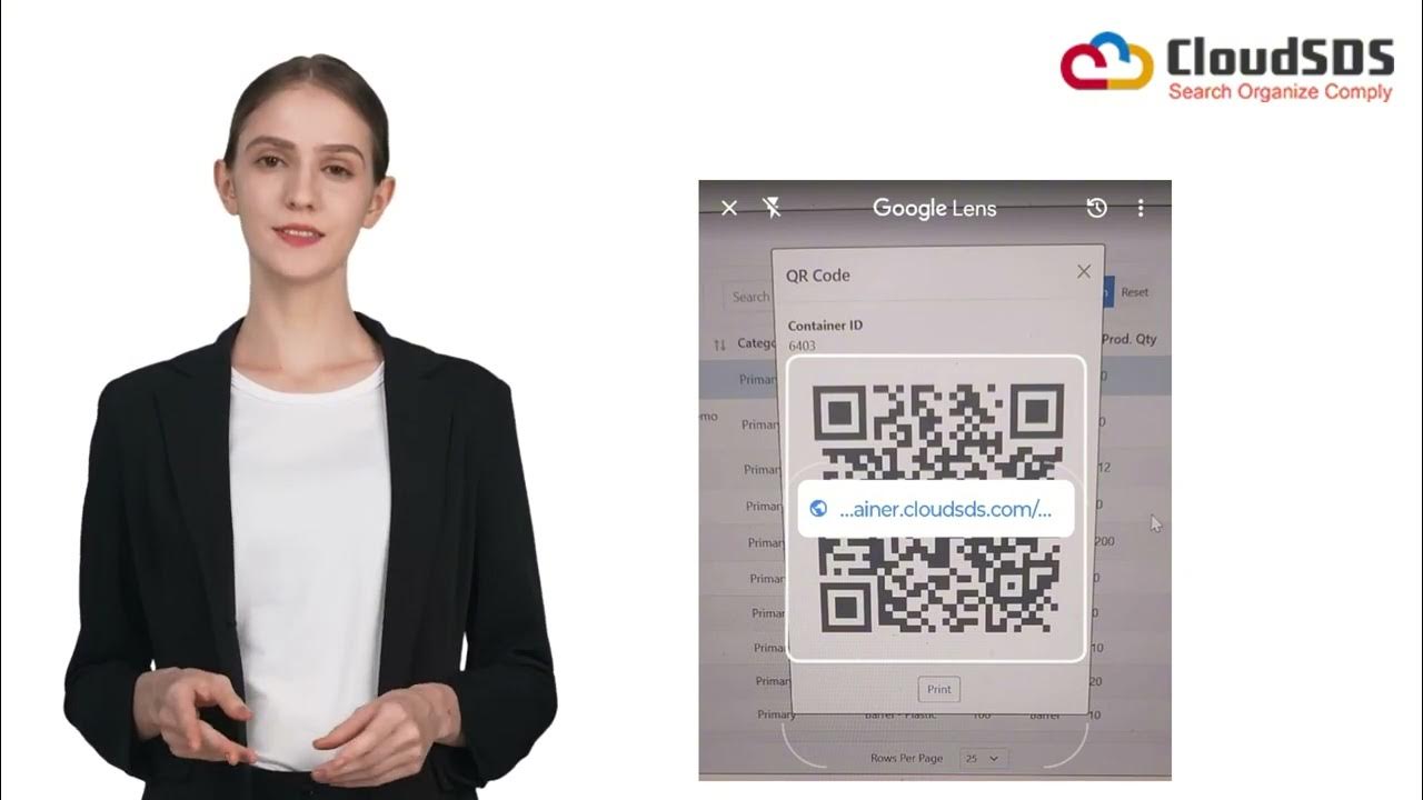 Identify Stored Chemical by Locations Using QR Codes | CloudSDS - YouTube