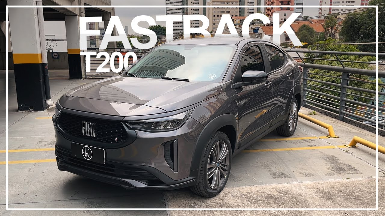 DETALHES e IMPRESSÕES a bordo do FIAT FASTBACK T200 2025 | A VERSÃO de ...