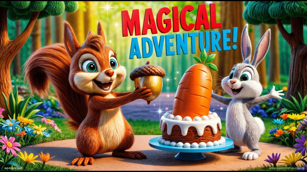 Sunny the Squirrel: A Tale of Adventure and Courage - YouTube