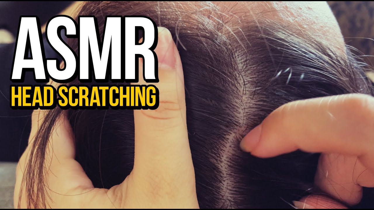 ASMR / Head scratching / Scalp check / Nails and a comb / #5 - YouTube