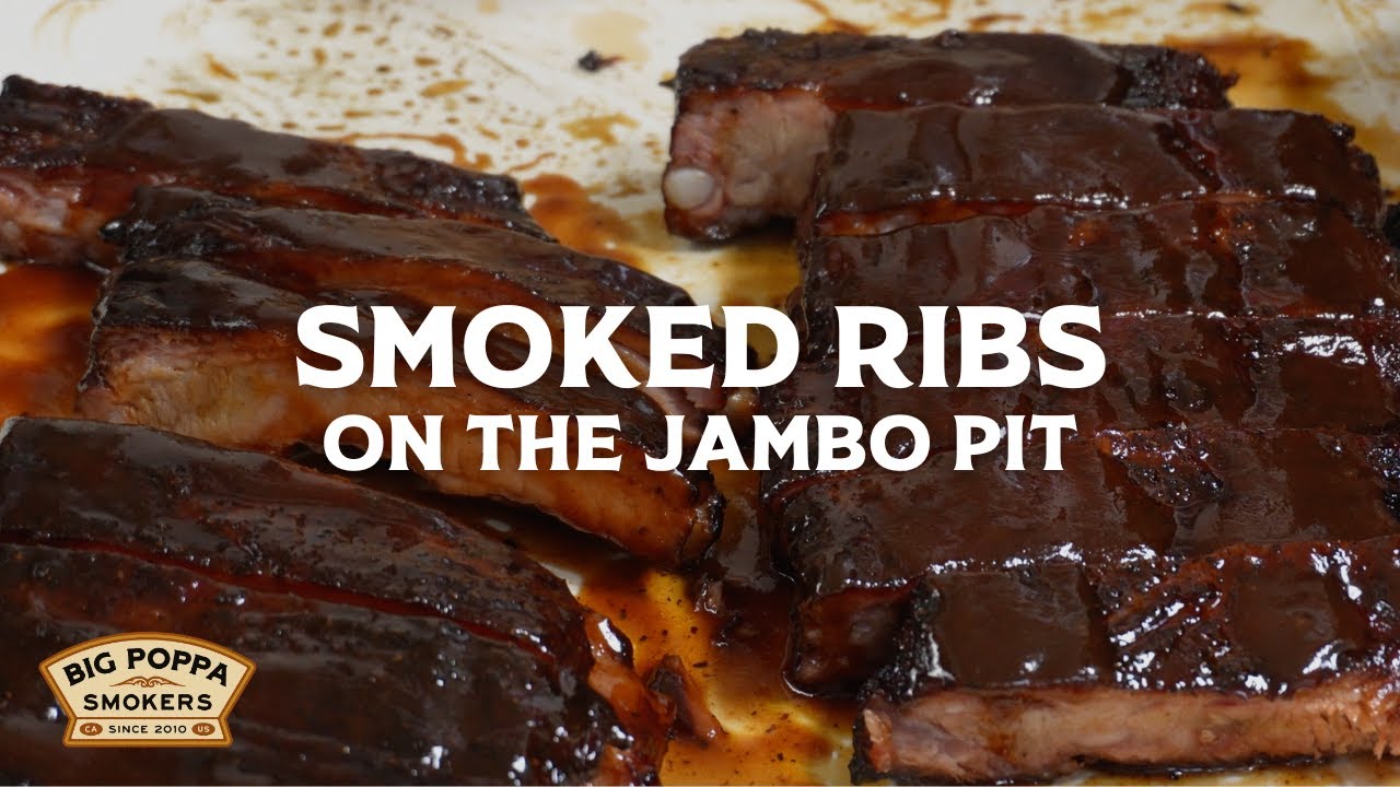Smoking Ribs on the Jambo Pit - YouTube