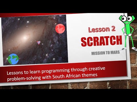Scratch Lesson 2 Mission to Mars - YouTube