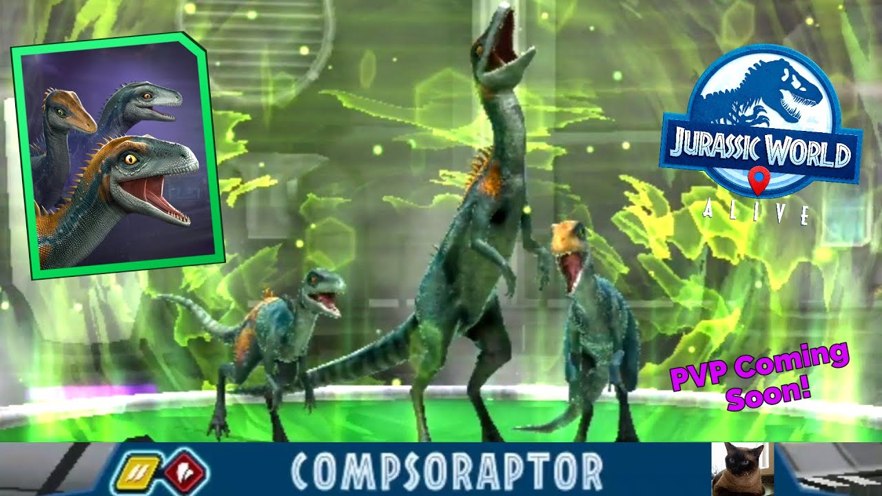 Beta Unique Hybrid Flock COMPSORAPTOR UNLOCKED!! All New Jurassic World ...