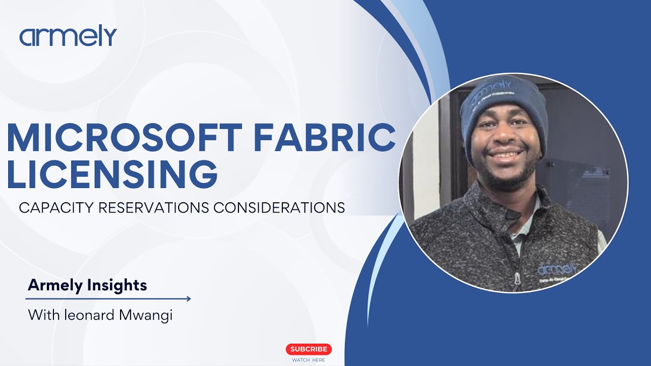 Microsoft Fabric Licensing: Capacity Reservations Considerations. - YouTube