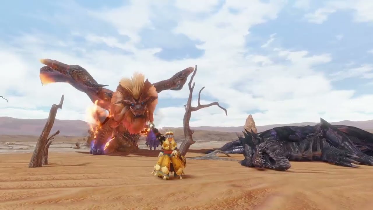 MH Rise Sunbreak - Risen Teostra Kills Kushala - YouTube