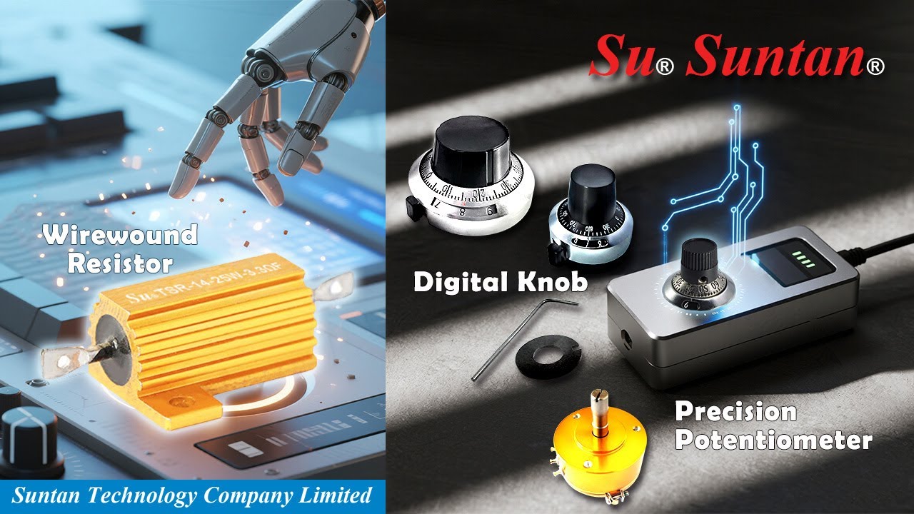 Precision to Power｜Suntan TSR-11~16 Wirewound & Digital Knob Resistors ...