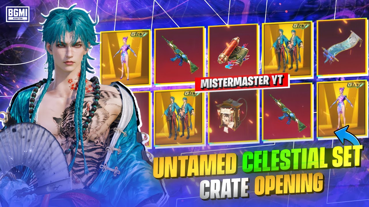 UNTAMED CELESTIAL SET CRATE OPENING | NEW M416 CRATE OPENING | NEW ...