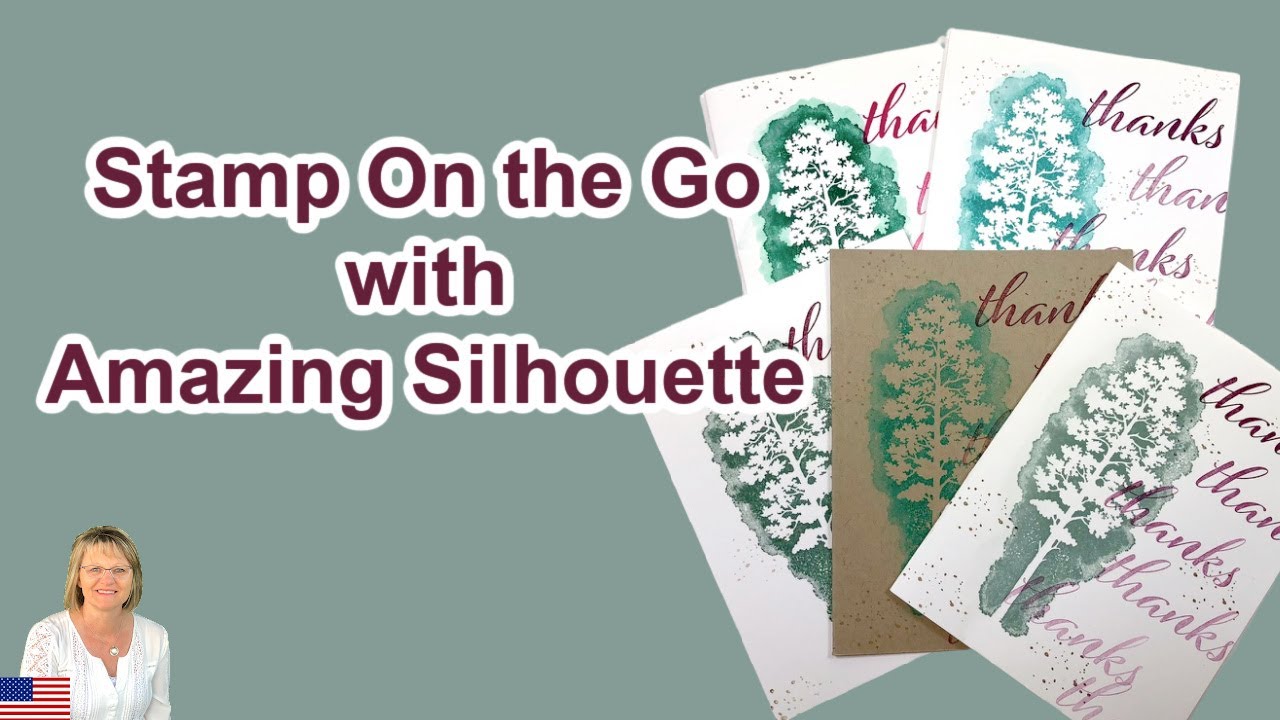 Stamp On The Go With Amazing Silhouette - YouTube