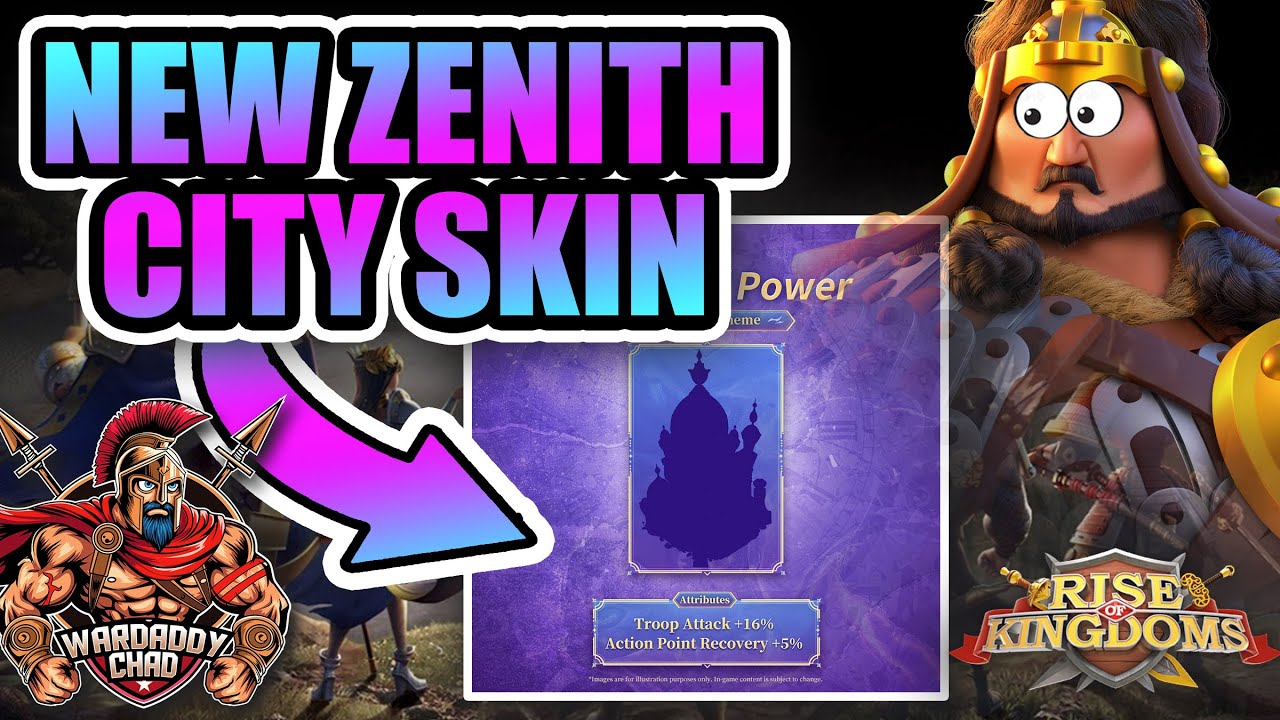 New Zenith Of Power City Skin: How Does It Compare? - Rise of Kingdoms ...