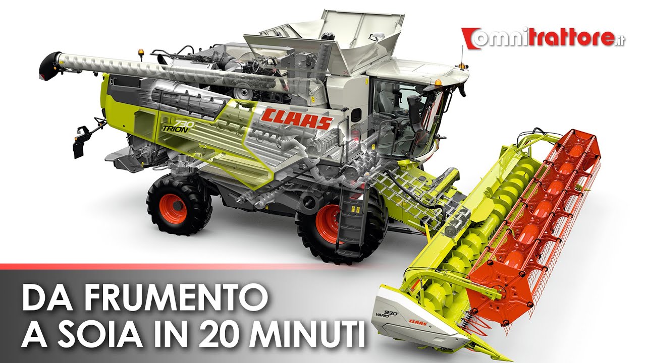 CLAAS Trion 730: la trebbiatrice da battere? - YouTube