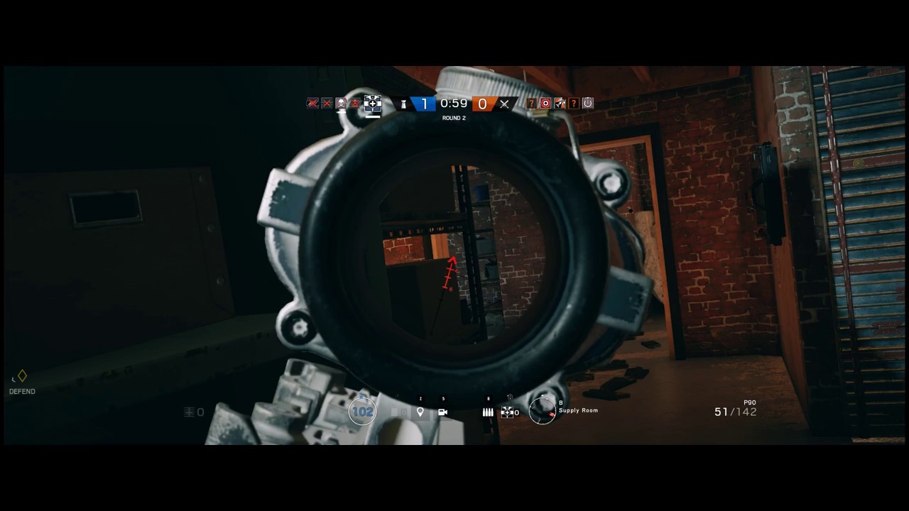 Why do you use an acog on the P90? - YouTube