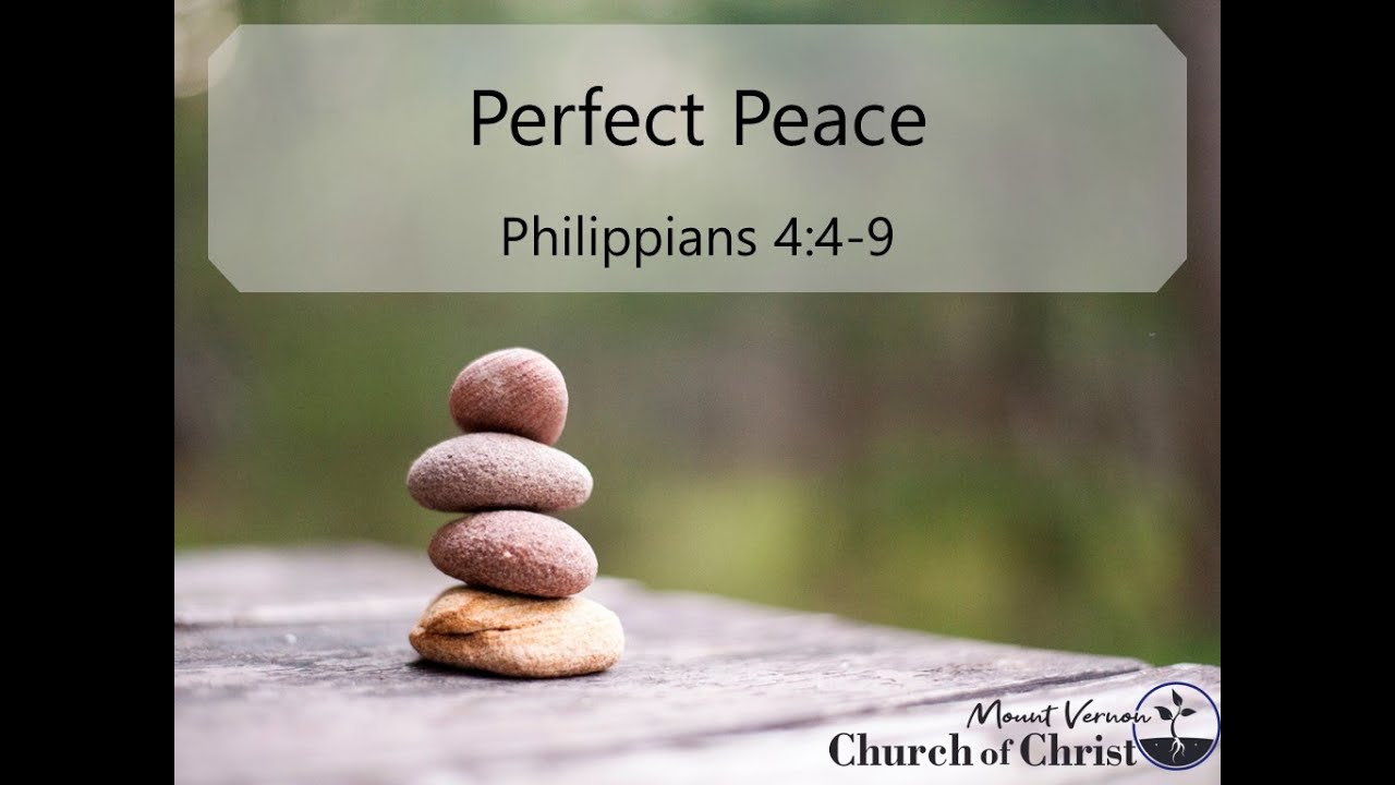Sermon: Perfect Peace - YouTube