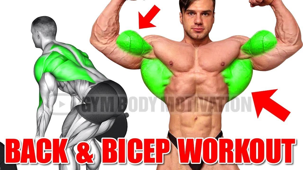 The Most Effective Back & Biceps Workout For Strength - YouTube