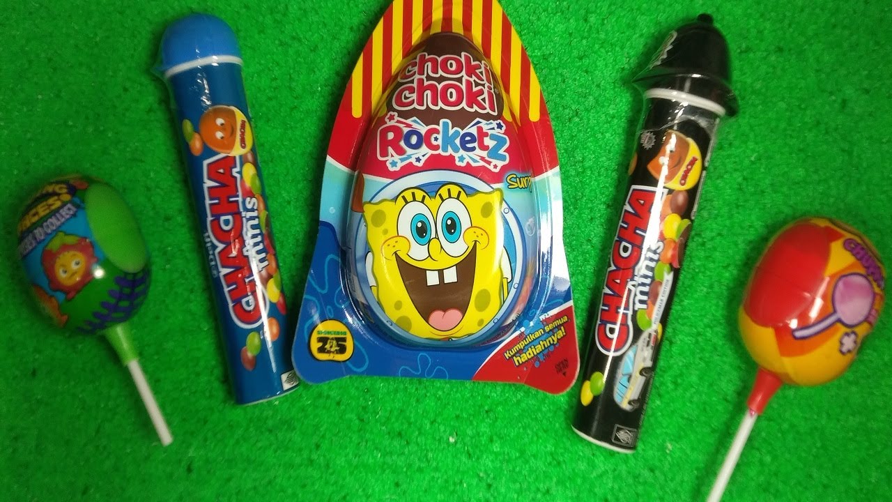 Satisfying video Asmr lollipop and chocolate unboxing sweet gummy candy ...