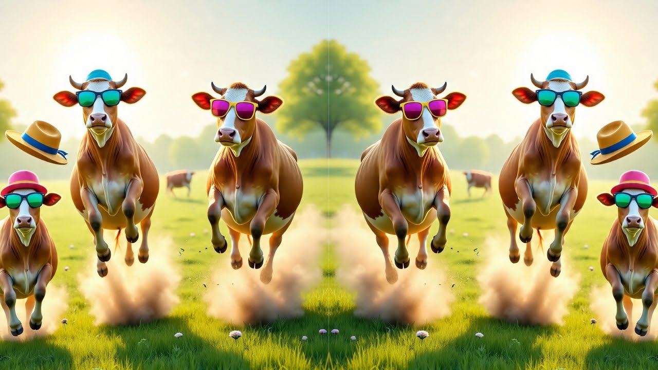 Cow Dance | Hilarious Cow Dance | Funny Cow's Movements |Funny Cows ...