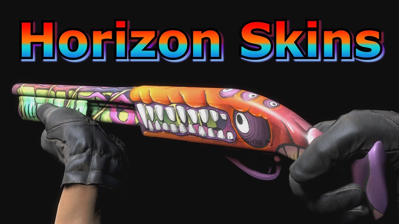 Horizon Case Weapon Skins - YouTube
