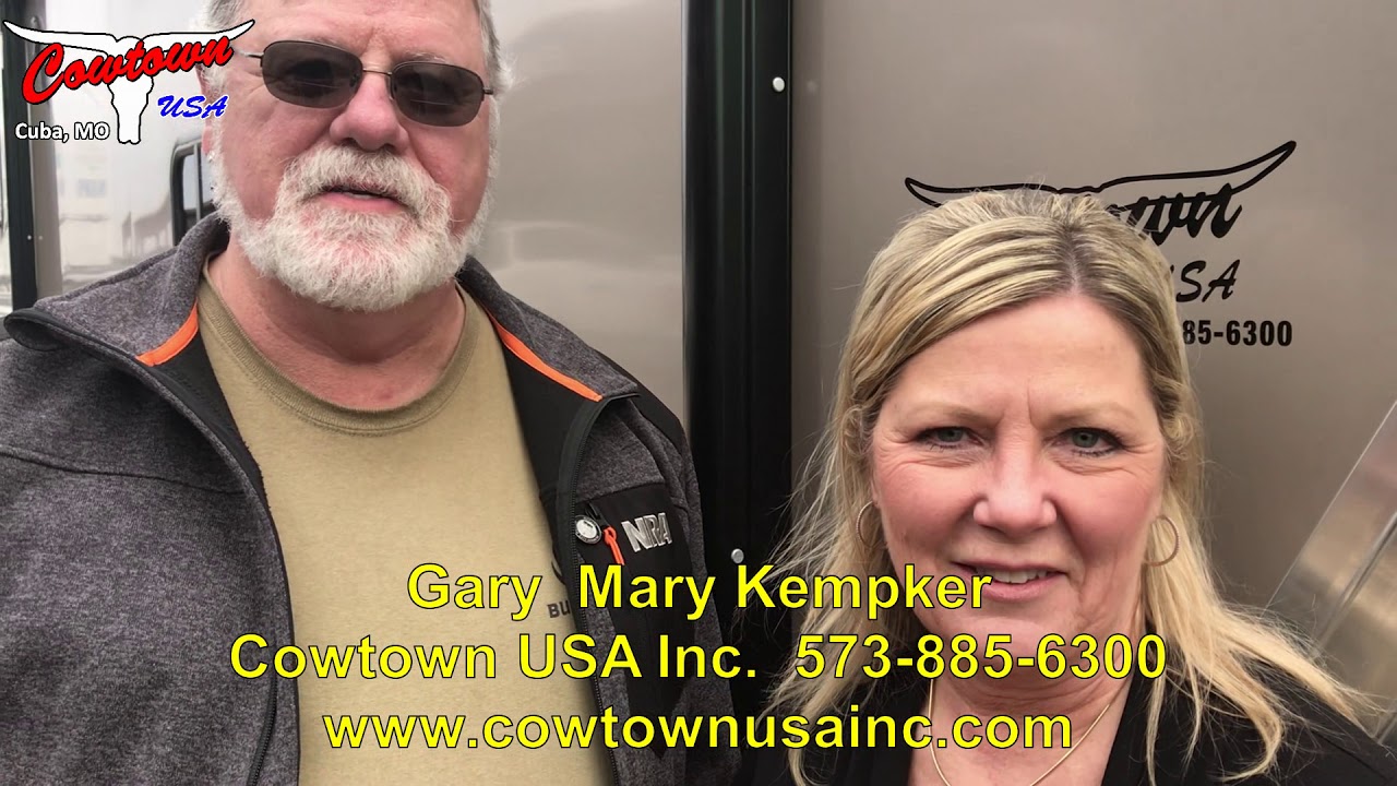 Gary & Mary Kempker picked up their new Merhow - YouTube