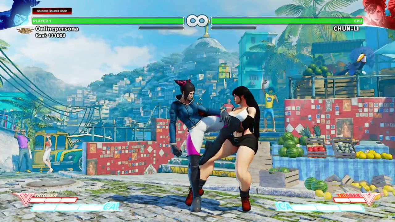 Juri Han Street Fighter V (30 mins of Training Mode) - YouTube