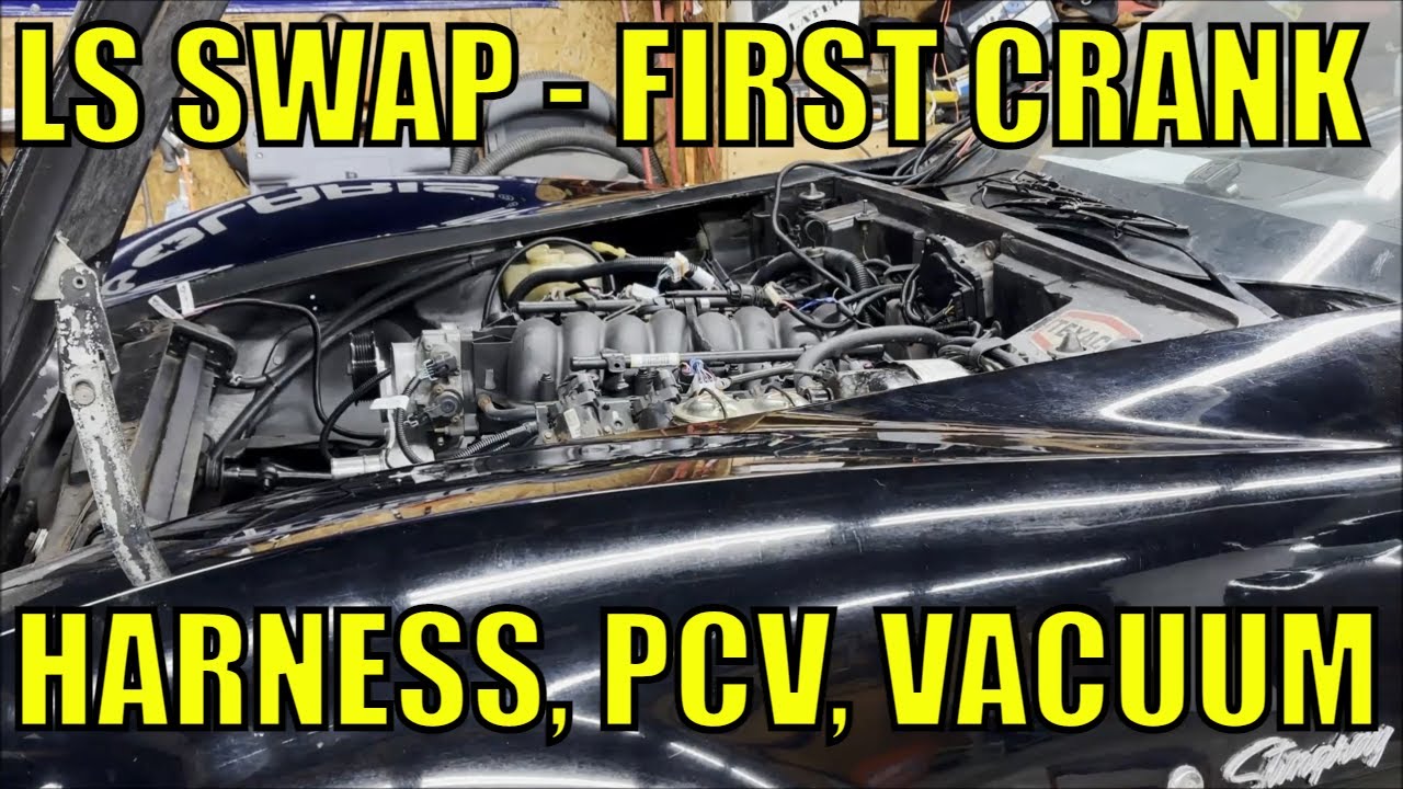 1976 Chevrolet C3 Corvette LS Swap - Part 13 Harness Install, PCV and ...