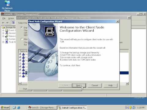 Initialize IBM Tivoli Storage Manager Server on Windows - YouTube
