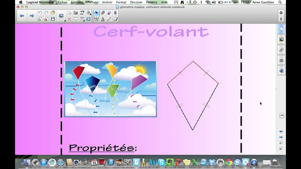 Géométrie: le trapèze, le cerf-volant et le deltoïde - YouTube