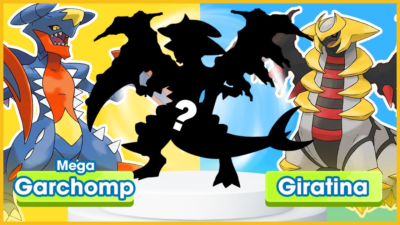 Pokemon Fusion | Mega Garchomp + Giratina | pokemon infinite fusion ...